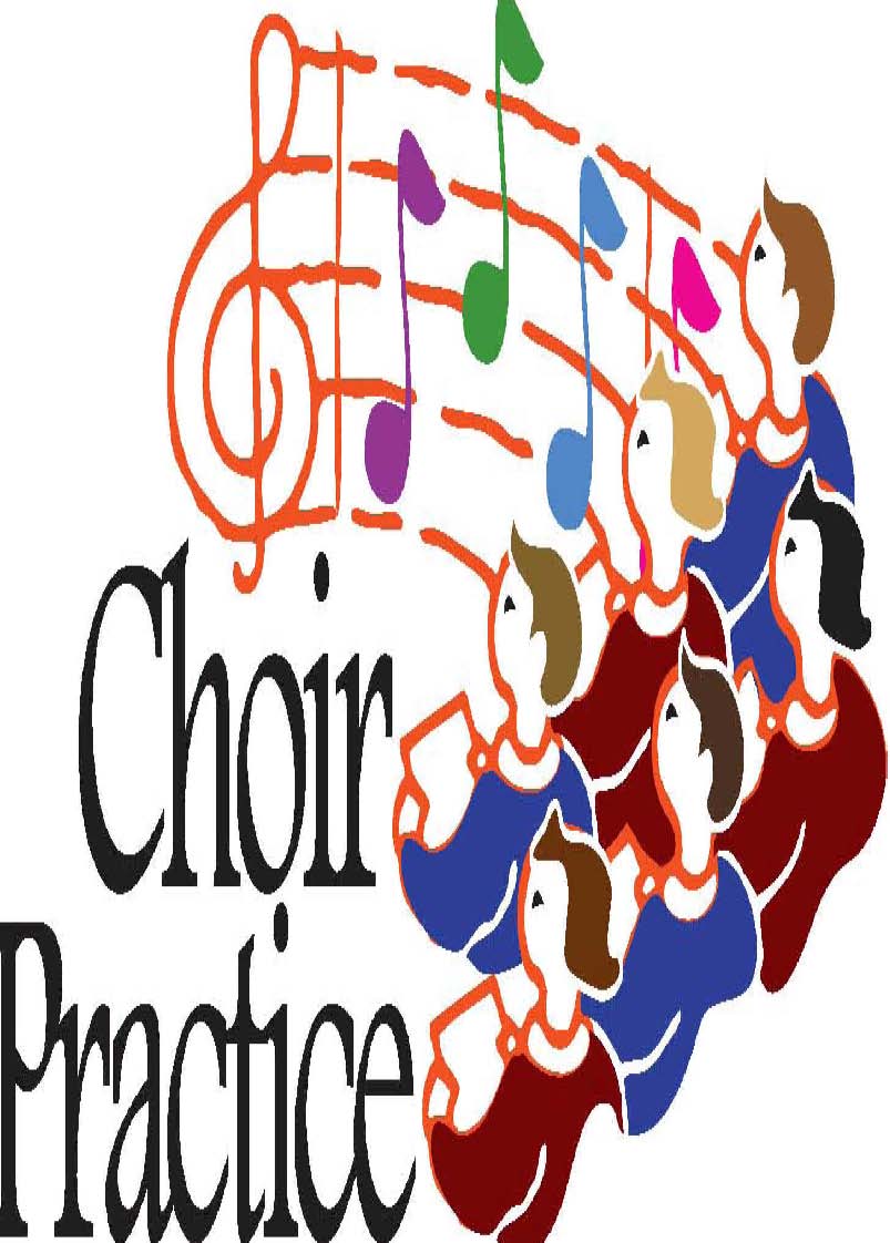 Choir Practice Clipart